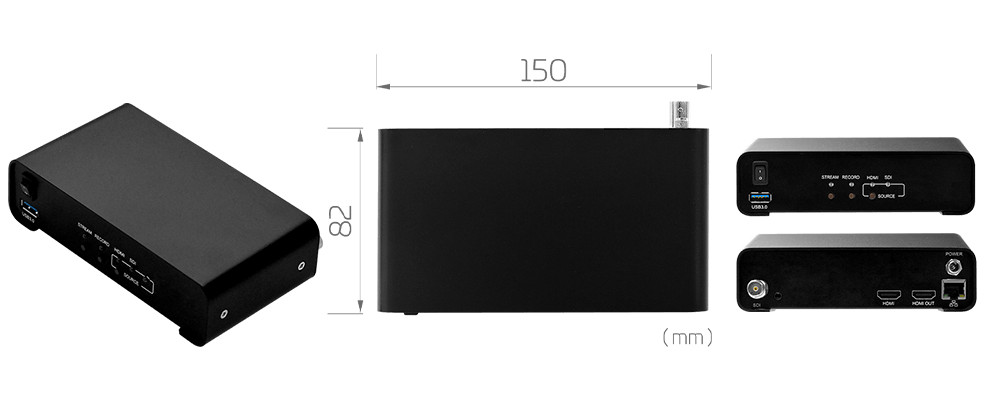 1CH SDI+HDMI 1080P60 ENCODER+DECODER - Cat5 Broadcast